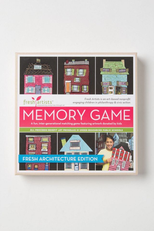 Fresh Architecture Memory Game | Anthropologie