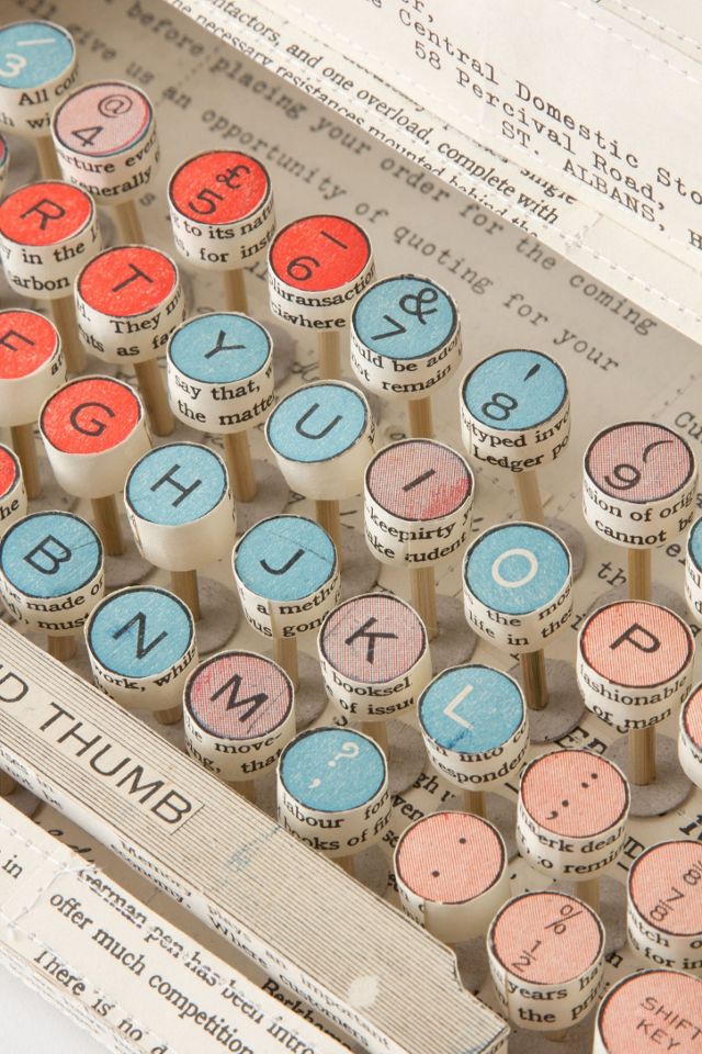 Vintage Paper Typewriter | Anthropologie