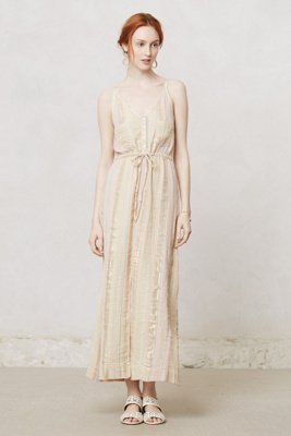 Neapolitan Shimmer Maxi Dress | Anthropologie