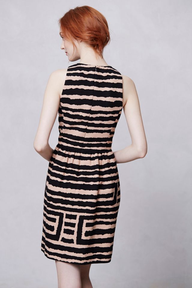 Segmented Labyrinth Dress | Anthropologie