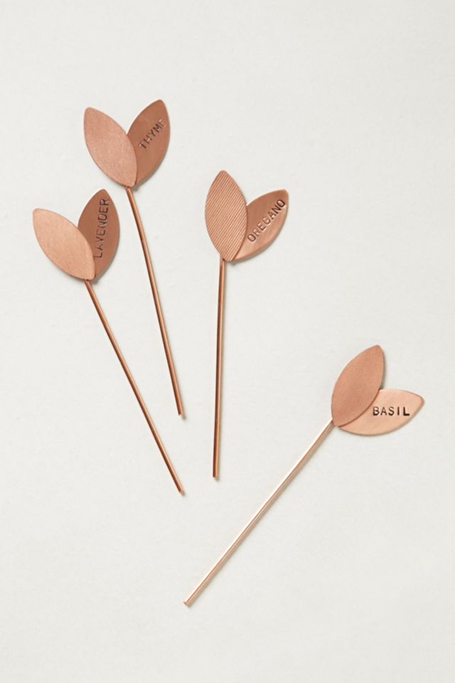 Engraved Garden Markers | Anthropologie