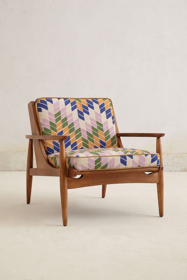 Hanne Checked Armchair | Anthropologie