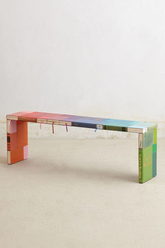 Anthology Colored Bench | Anthropologie