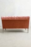 Slub Velvet Orianna Settee | Anthropologie