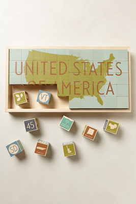 USA Blocks | Anthropologie