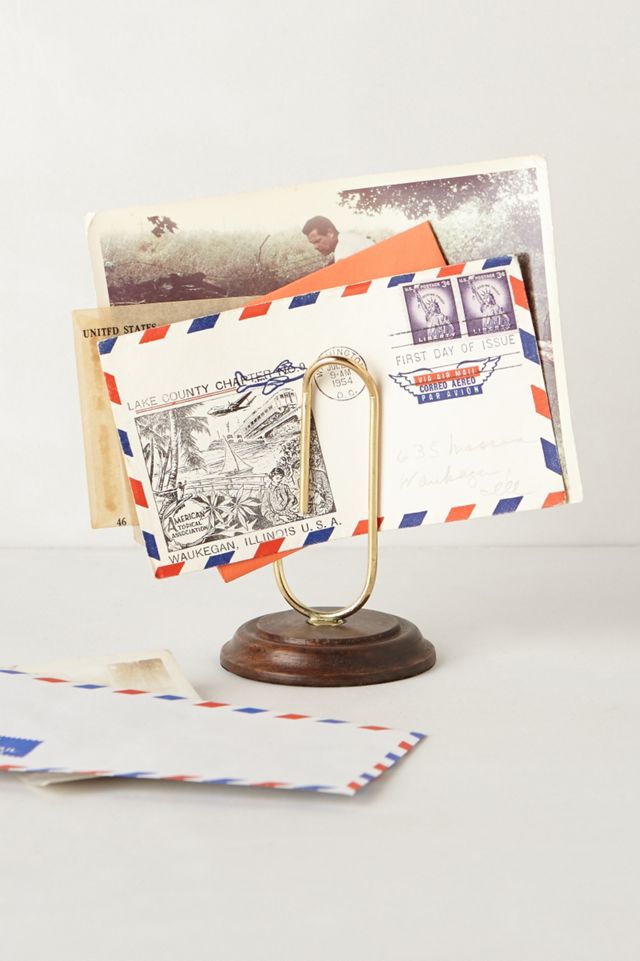 Paper Clip Letter Holder | Anthropologie