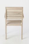 Vista Slatted Teak Stacking Chair | Anthropologie