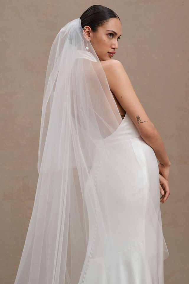 PARIS by Debra Moreland Floating Cathedral Veil | Anthropologie
