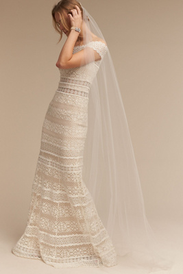 Sky Mist Veil | Anthropologie