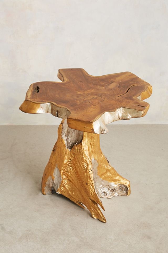 Teak Root Side Table | AnthroHome