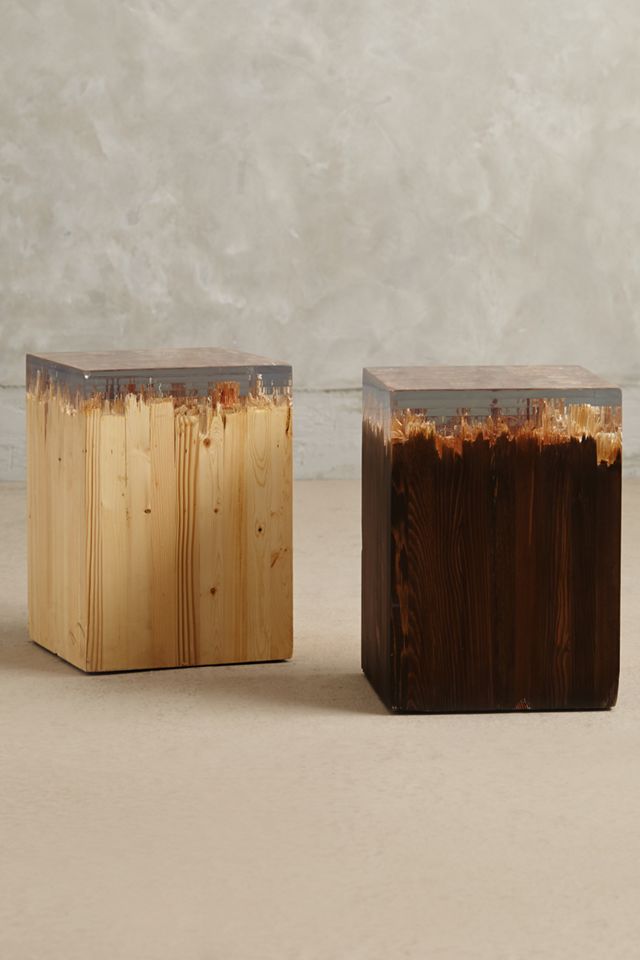 Alpine Glacier Side Table | Anthropologie