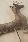 Verdigris Stag Tree Topper | AnthroLiving