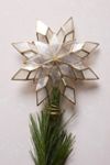 Capiz Star Tree Topper | Anthropologie
