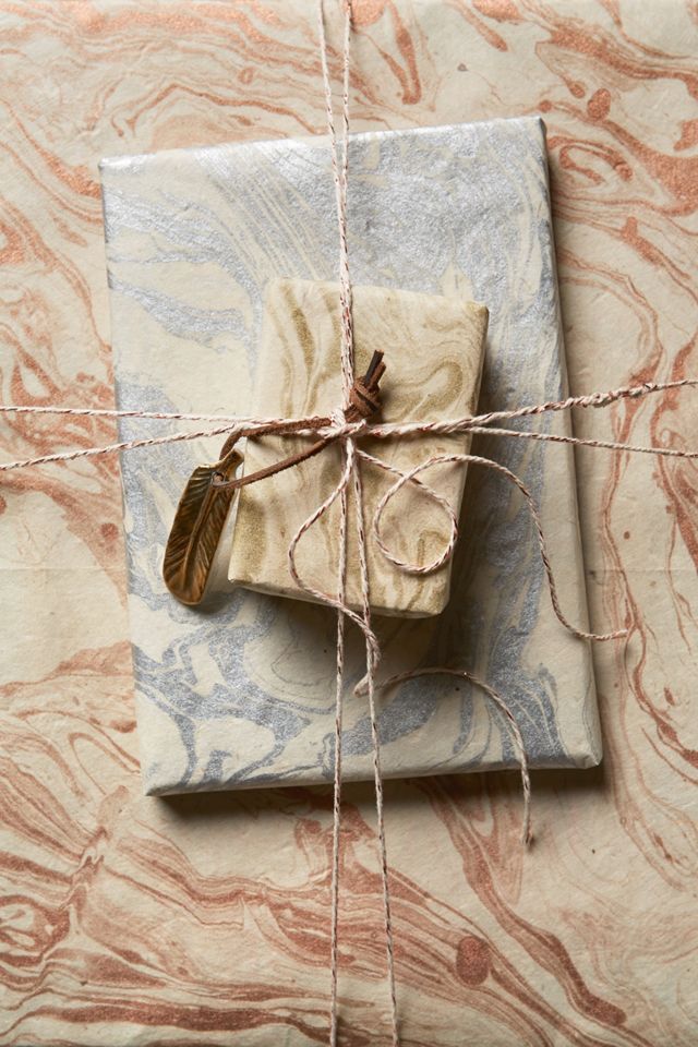 Marbled Wrapping Paper | Anthropologie