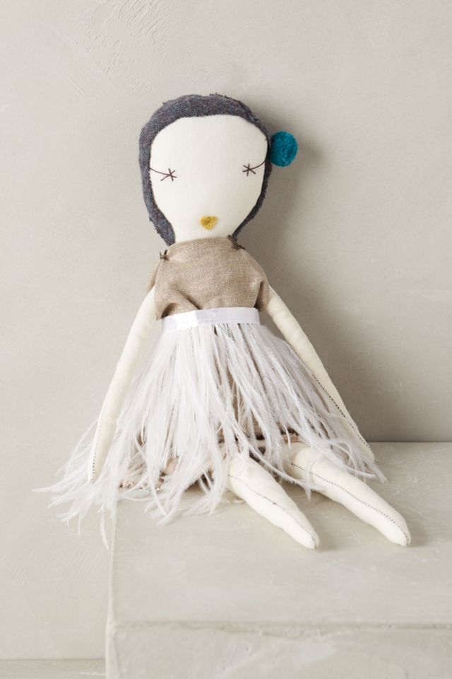 Hand Stitched Rag Doll Anthropologie