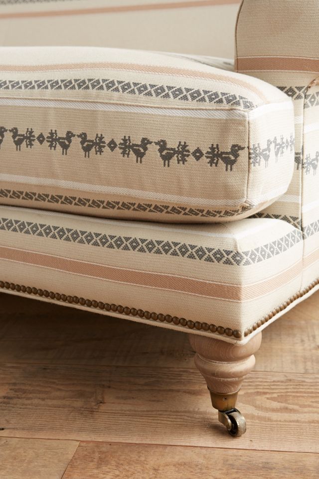 Patterned Willoughby Sofa | AnthroLiving