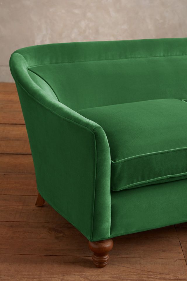 Velvet Holloway Settee | AnthroLiving