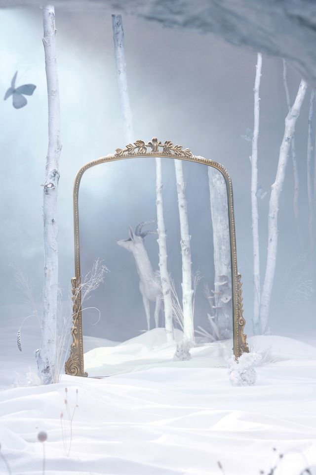 Gleaming Primrose Mirror | Anthropologie