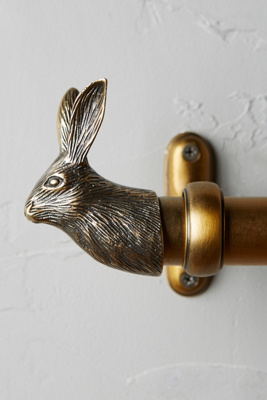 Curious Rabbit Finials | Anthropologie