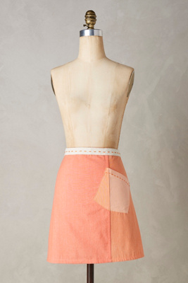 Patch Pocket Apron | AnthroLiving