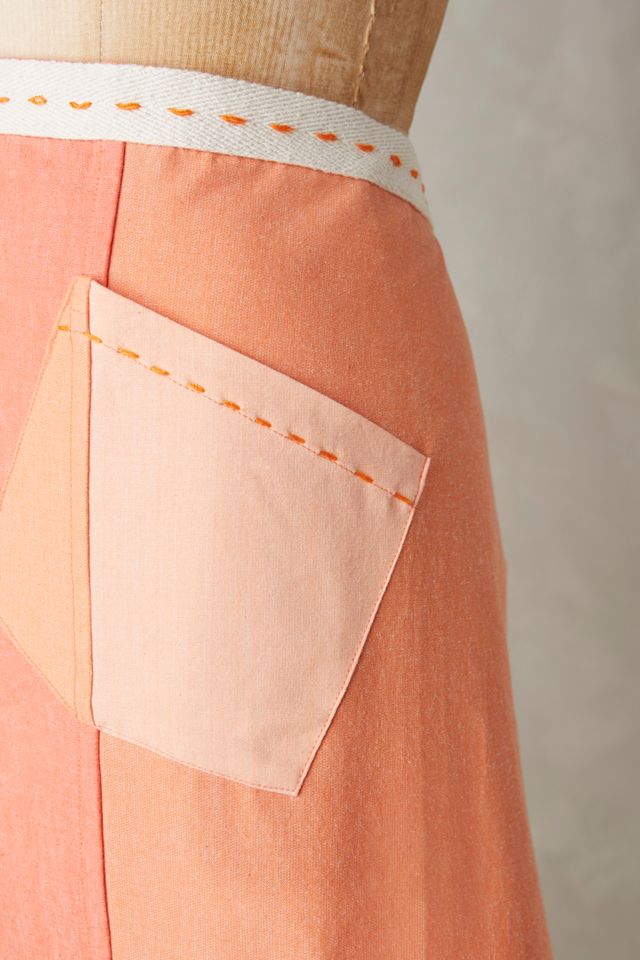 Patch Pocket Apron | AnthroLiving