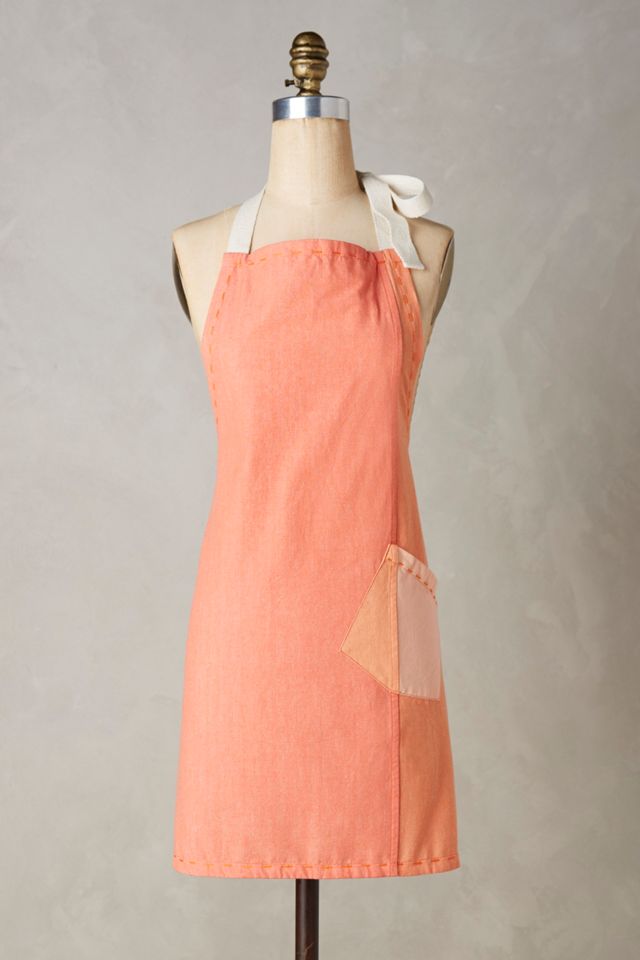 Patch Pocket Apron | AnthroLiving