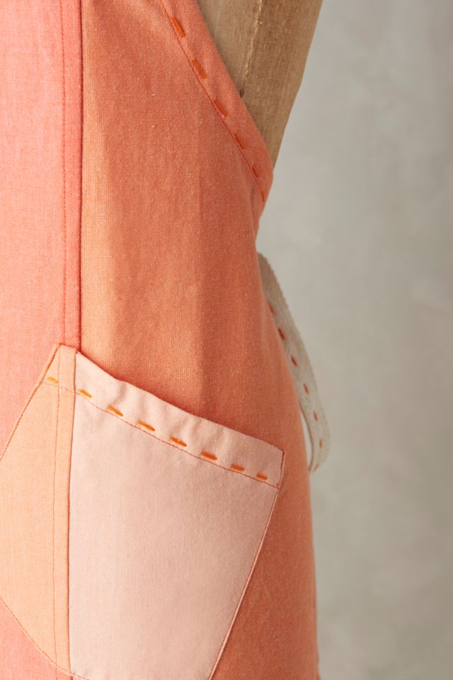 Patch Pocket Apron | AnthroLiving