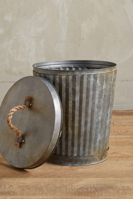 West Village Corrugated Can | Anthropologie