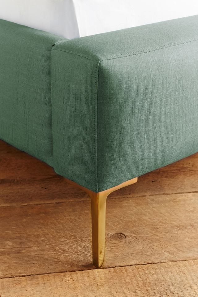 Linen Edlyn Bed | Anthropologie