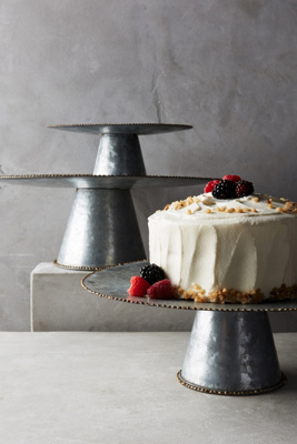Galvanized Cake Stands | Anthropologie