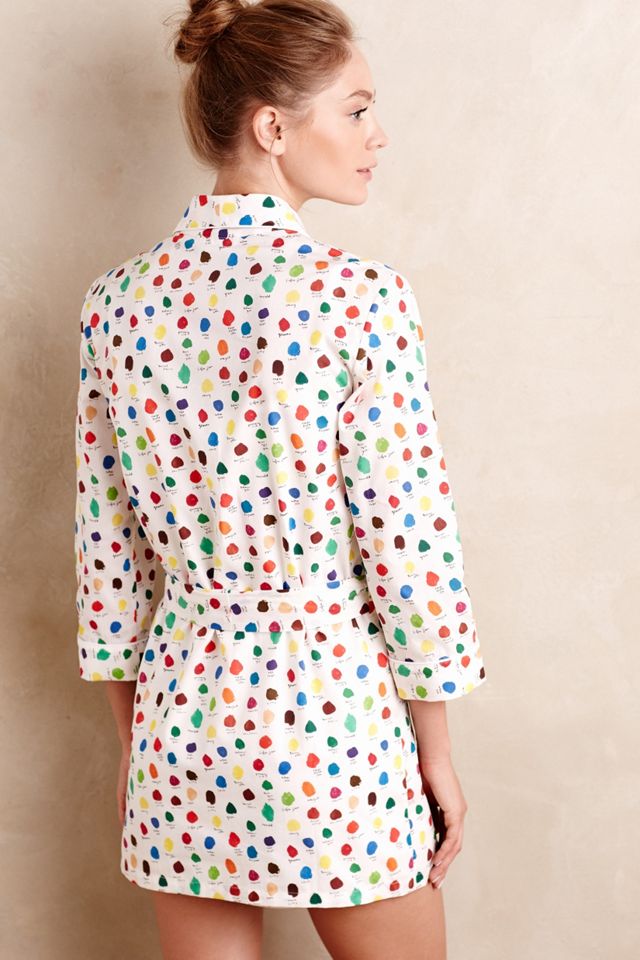 Painter's Palette Robe | Anthropologie