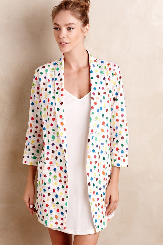 Painter's Palette Robe | Anthropologie
