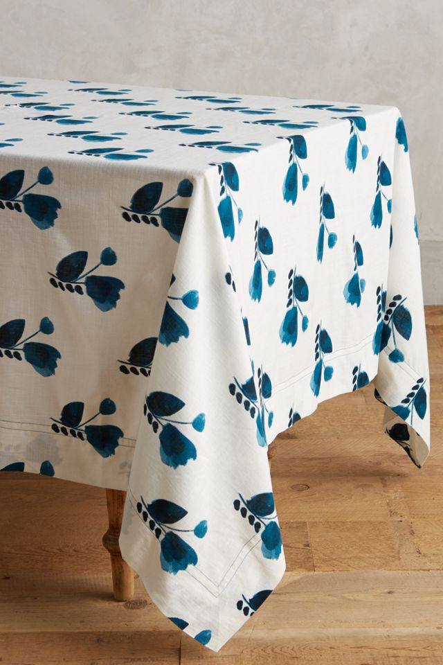 Flower Fair Tablecloth | Anthropologie