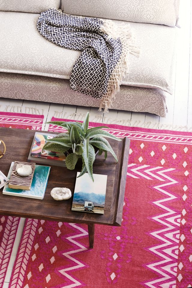 Yarn-Dyed Tassa Sectional | AnthroLiving