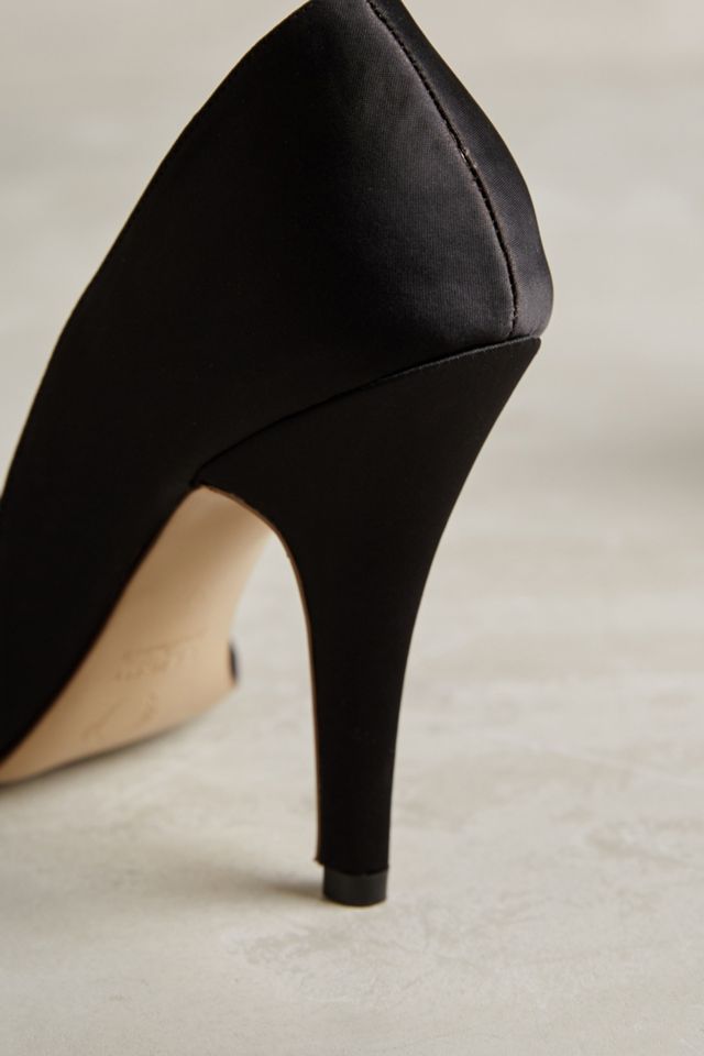 Vanina Sienna Satin Pumps | Anthropologie