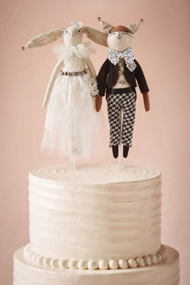 Woodland Creatures Cake Topper | Anthropologie