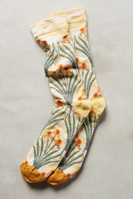 Paired Posy Socks | Anthropologie