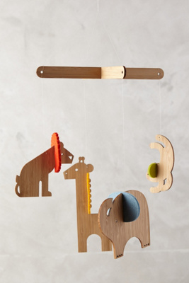 Animal Caper Mobile | Anthropologie