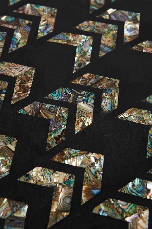 Abalone Arrowhead Coffee Table | Anthropologie