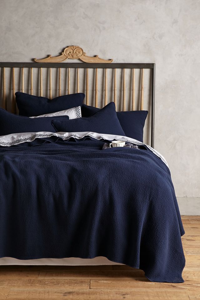 Coyuchi Cascade Coverlet | AnthroLiving