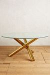 Crackled Glass Dining Table | Anthropologie