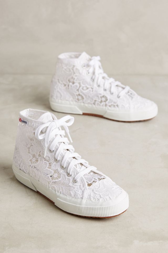 Superga Lace High-Tops | Anthropologie