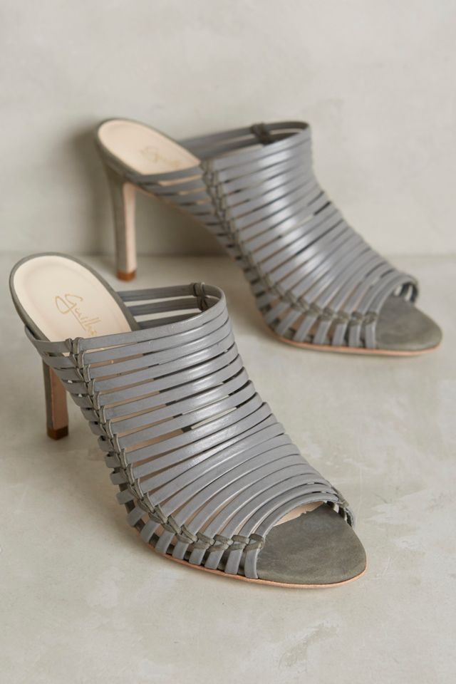 Guilhermina Caged Mules | Anthropologie
