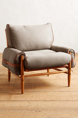 Belgian Linen Rhys Chair | Anthropologie