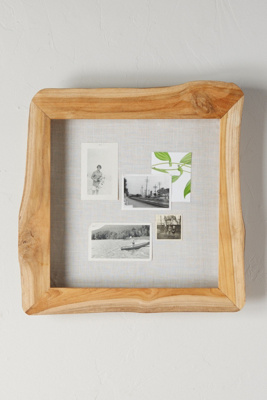 Live Edge Shadow Box | Anthropologie