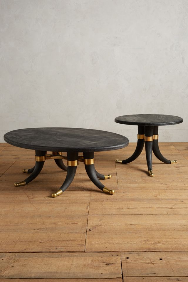 Wooden Tusk Side Table | AnthroLiving