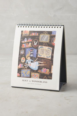 Alice in Wonderland 2017 Desk Calendar | Anthropologie