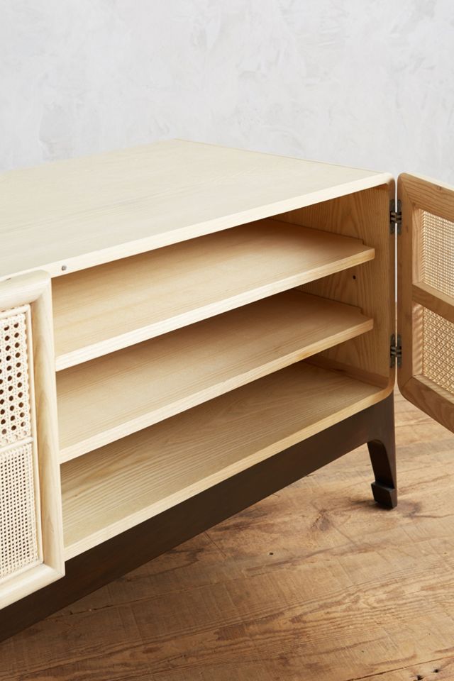 Patchwork Cane Console | Anthropologie