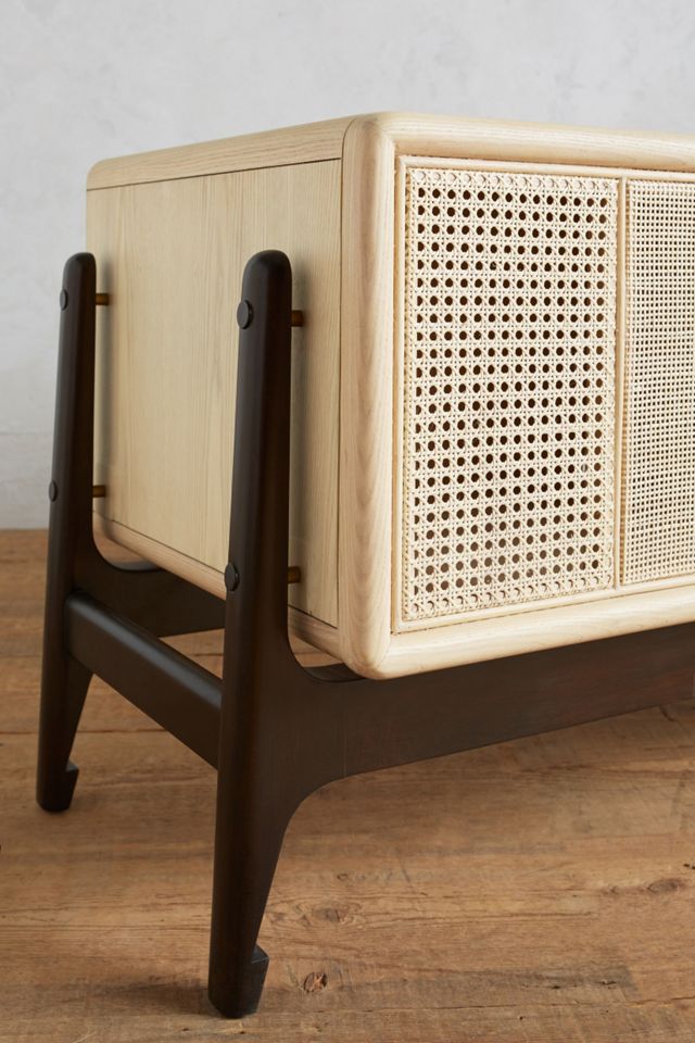 Patchwork Cane Console | Anthropologie