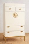 Brass Key Secretary Desk | Anthropologie